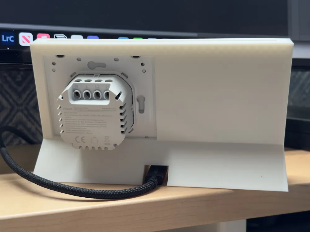 Aqara Panel Hub S1 Desk Stand - Free 3D Print Model - MakerWorld