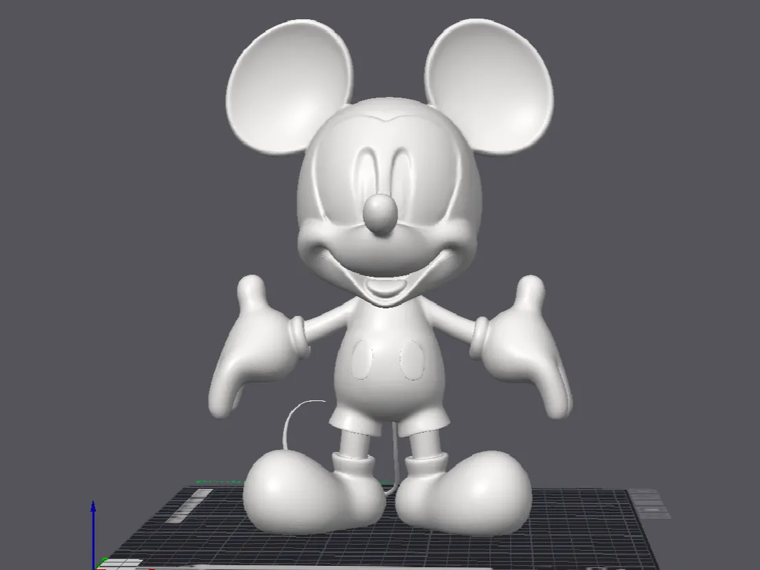 Micky Maus 3D-Modell – Kostenloses 3D-Druckmodell – MakerWorld