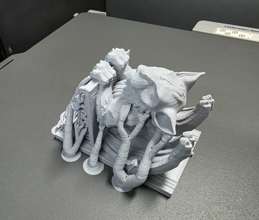 Wall-Mount Leering Gargoyle - Free 3D Print Model - MakerWorld