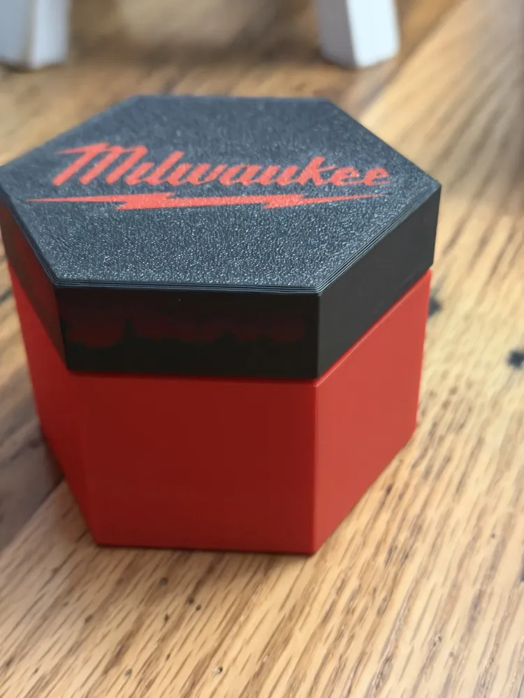milwaukee hex storage container - Free 3D Print Model - MakerWorld