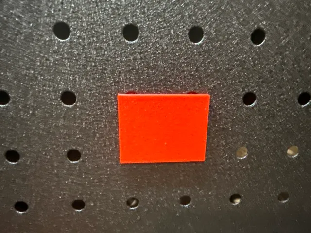 base plate for peghole wall with 25mm spacing - Free 3D Print Model ...