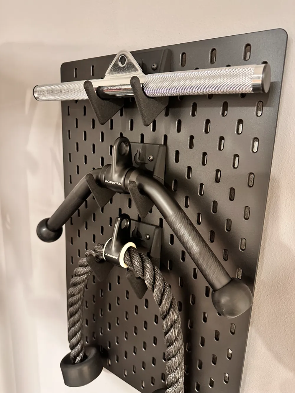 Gym Hook - (Ikea SKÅDIS Hack) by TheMiguelBi - MakerWorld