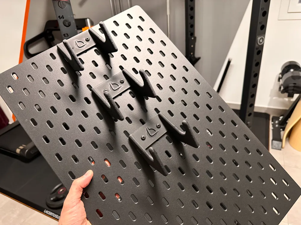 Gym Hook - (Ikea SKÅDIS Hack) by TheMiguelBi MakerWorld: Download Free ...