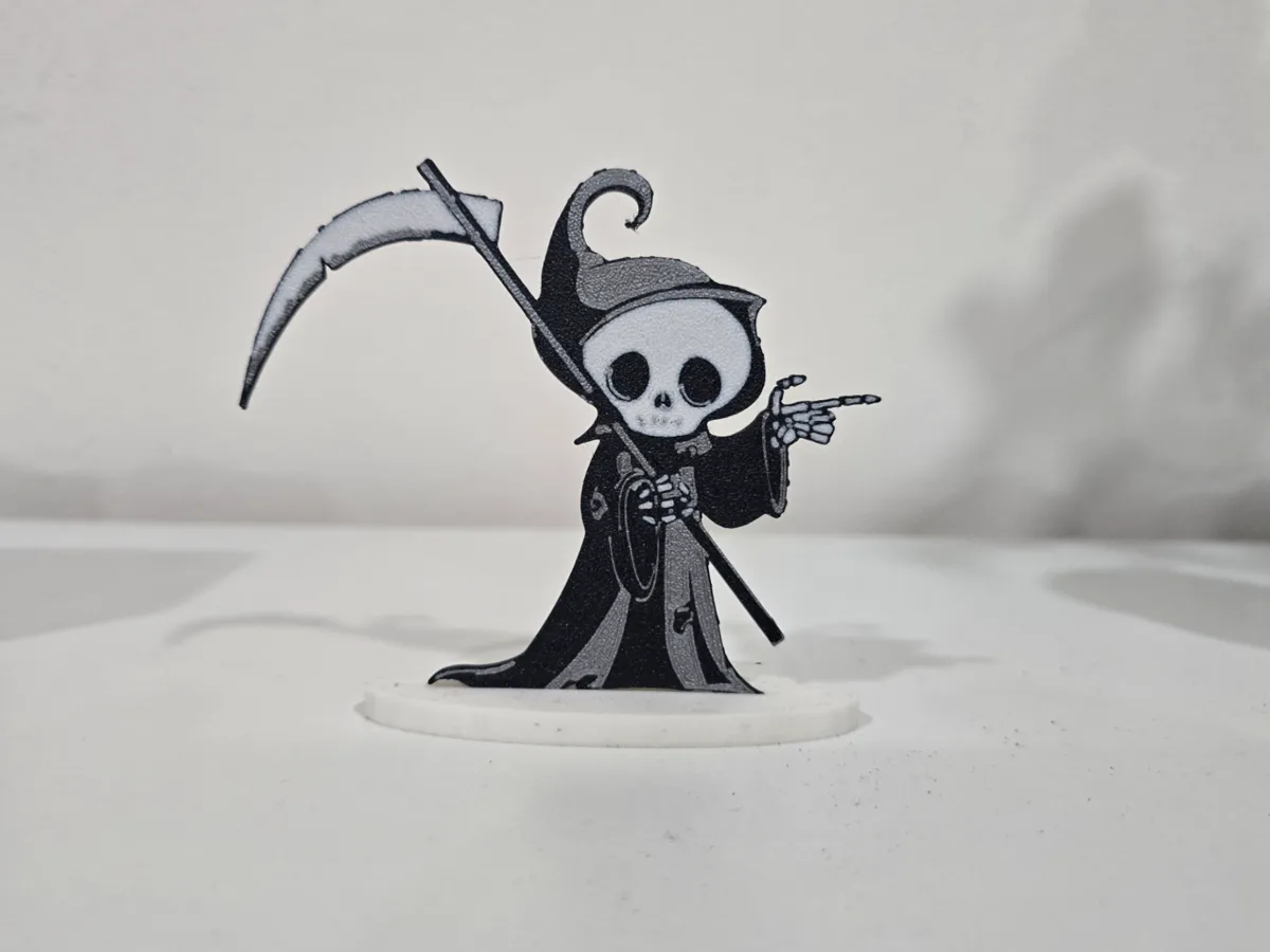 Halloween Ghost Skeleton Multicolor Decor - Free 3D Print Model ...