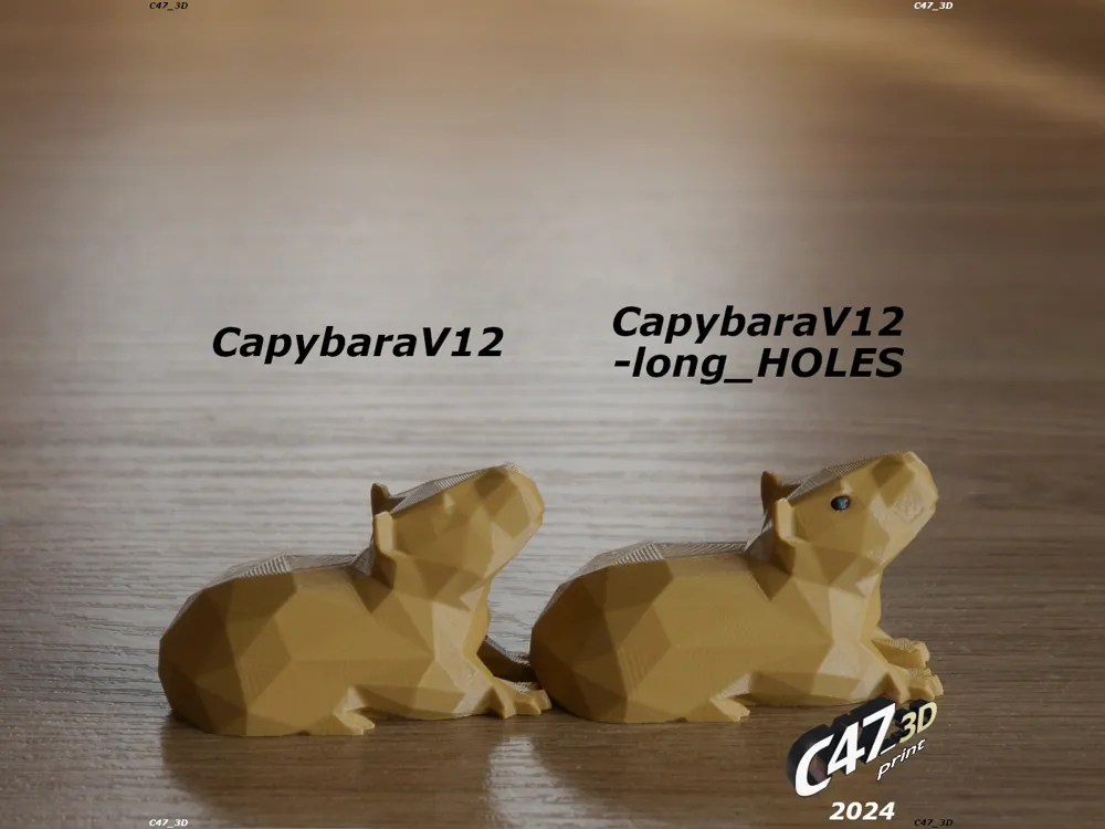Capybara Phone Stand by C47_3D MakerWorld: Download Free 3D Models