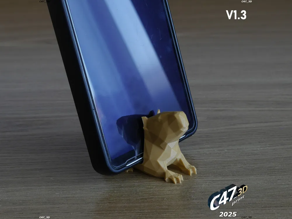 Capybara Phone Stand - Free 3D Print Model - MakerWorld