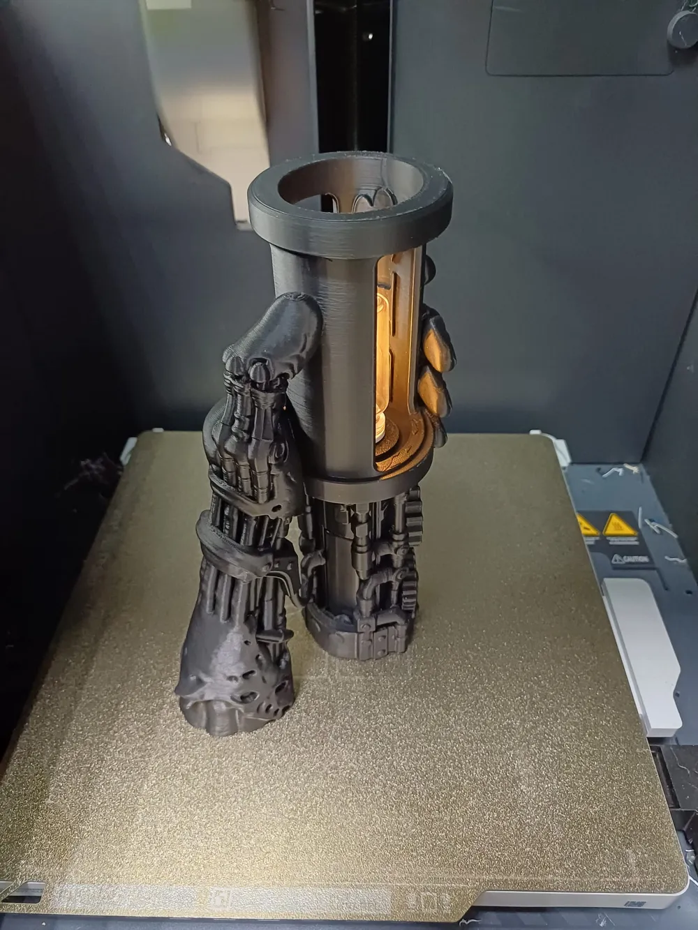 Zombie steampunk hand lantern - Free 3D Print Model - MakerWorld