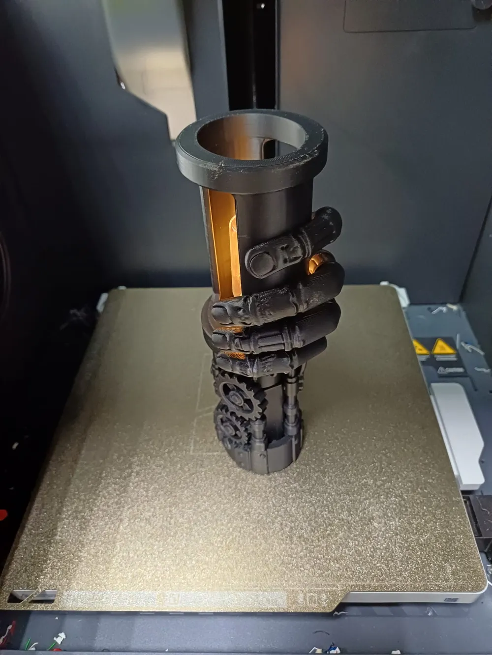 Zombie steampunk hand lantern - Free 3D Print Model - MakerWorld