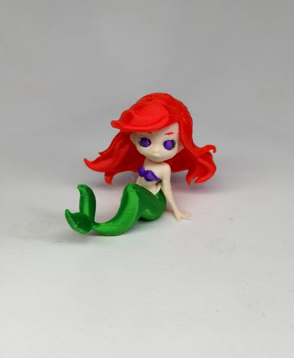 Ariel the Little Mermaid (AMS) - Disney - Free 3D Print Model - MakerWorld