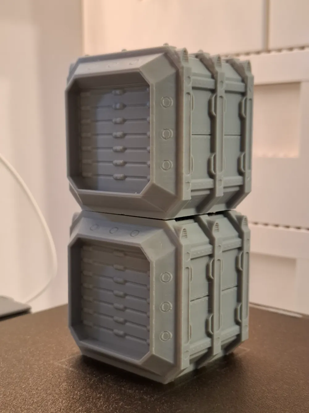 40k Shipping Container Cube Remixed by PCEK - MakerWorld
