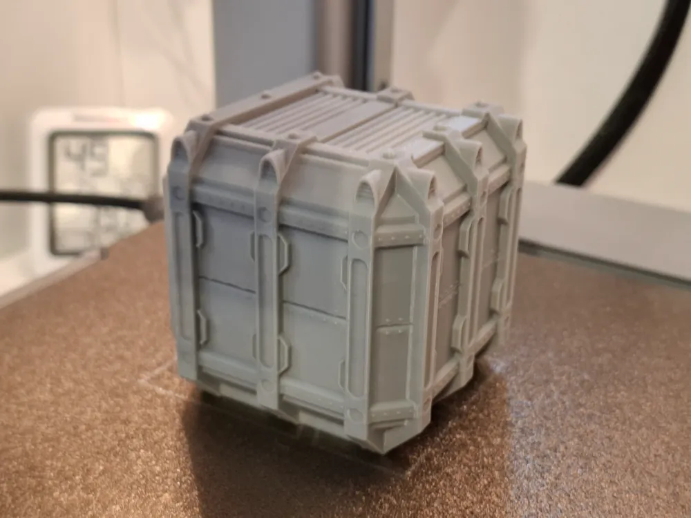40k Shipping Container Cube Remixed by PCEK - MakerWorld