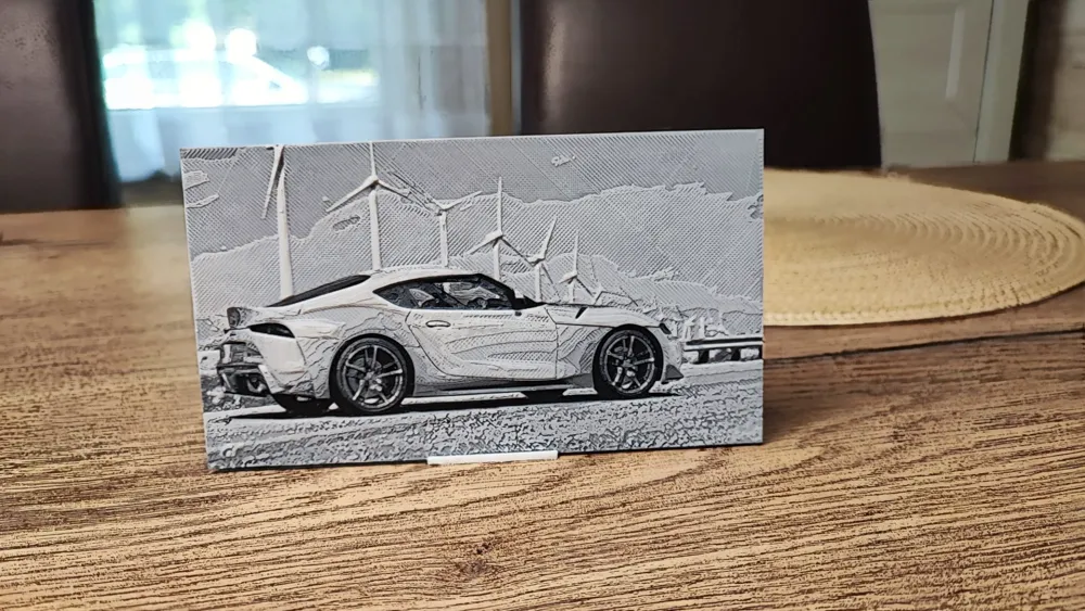 Hueforge Toyota Supra Mk5 by daniel.rynduch - MakerWorld