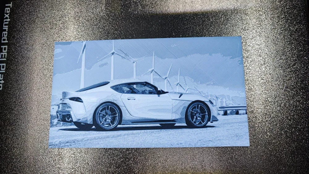 Hueforge Toyota Supra Mk5 by daniel.rynduch - MakerWorld