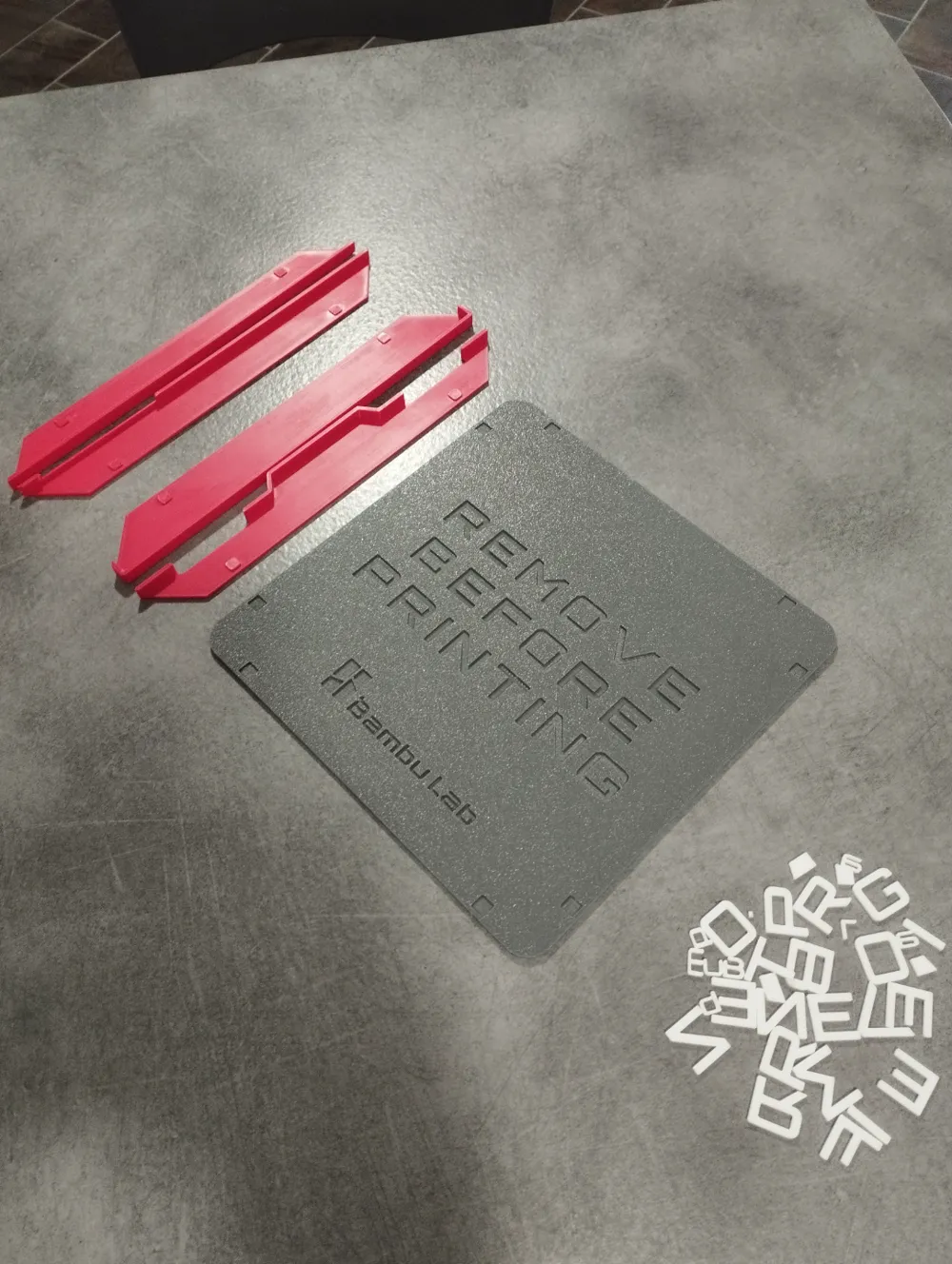 A1 Plate Dust Cover by G-ODA - MakerWorld