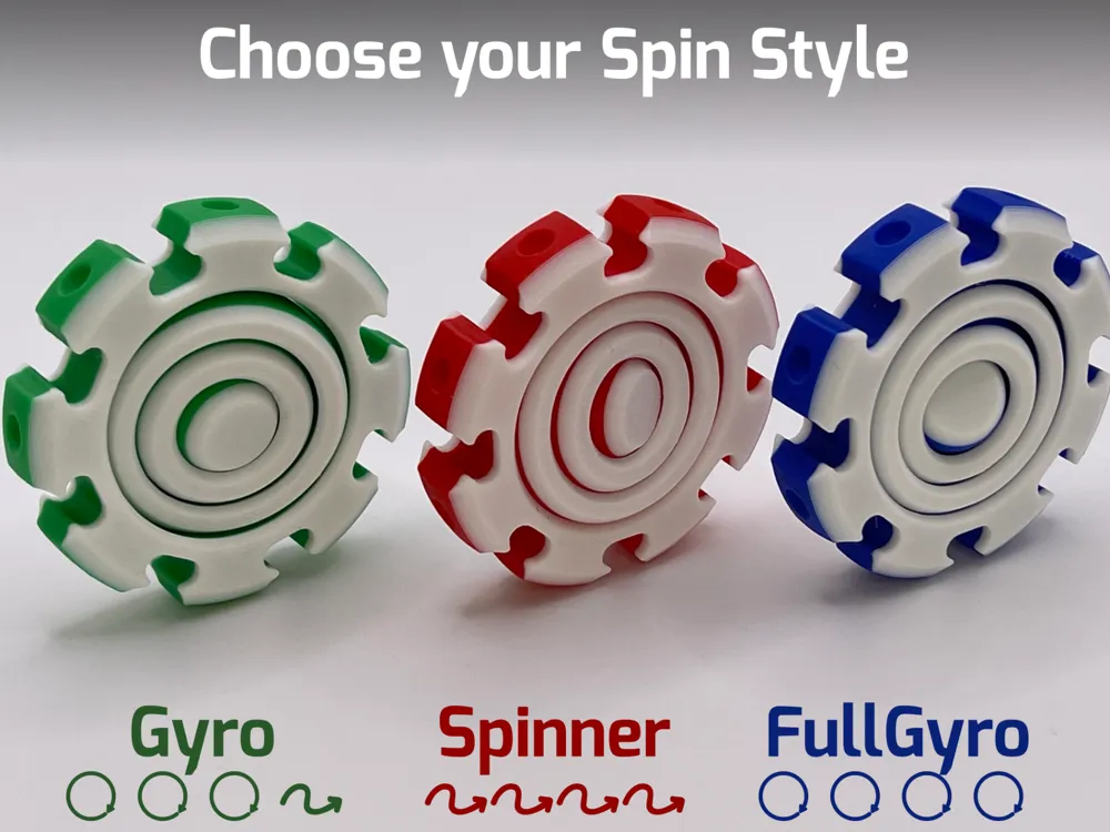 Spinner4 Connect Fidget Spinner by MalcTheOracle - MakerWorld