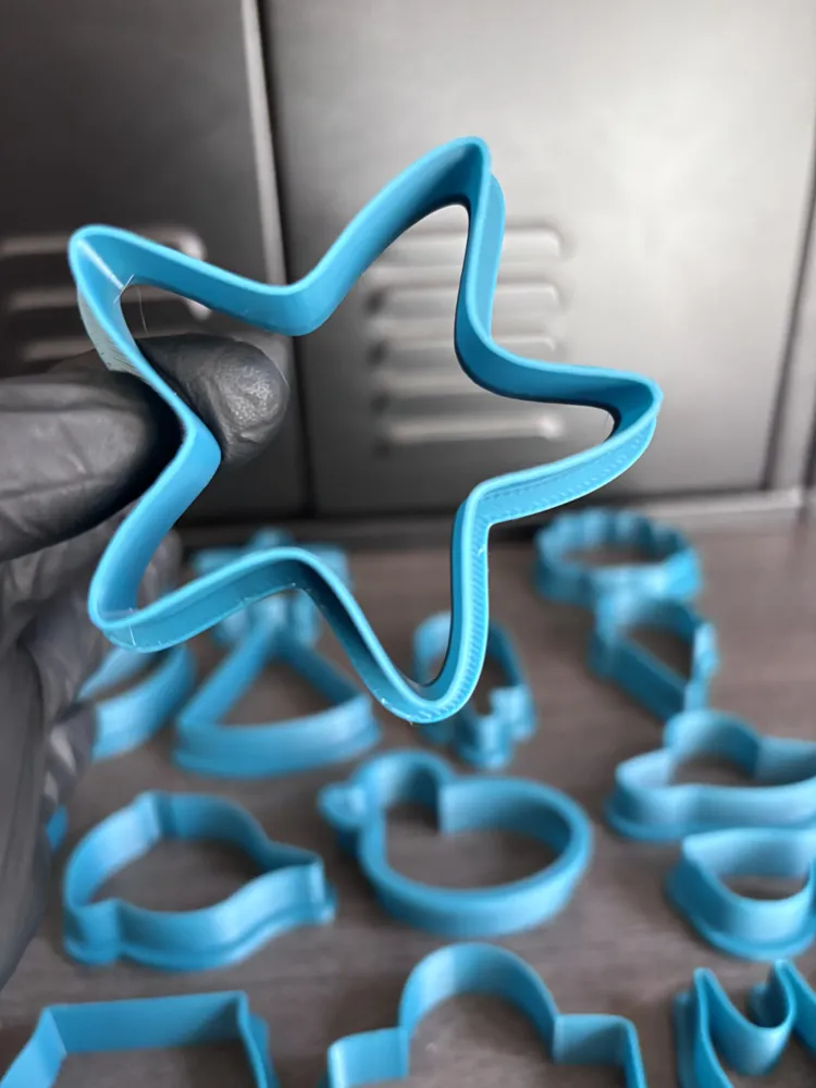 summer cookie cutter (set of 18 x 6cm or 9cm) - Free 3D Print Model ...