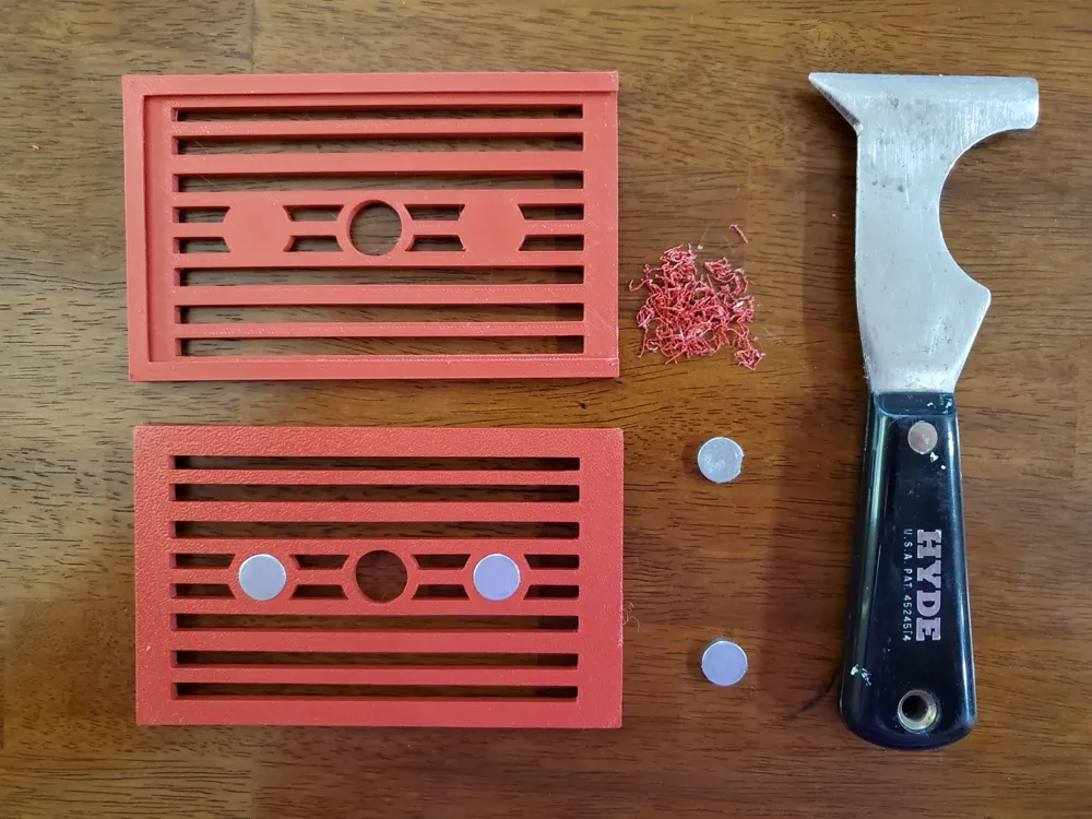 Magnetic Index Card Holder by LLumbert823 - MakerWorld