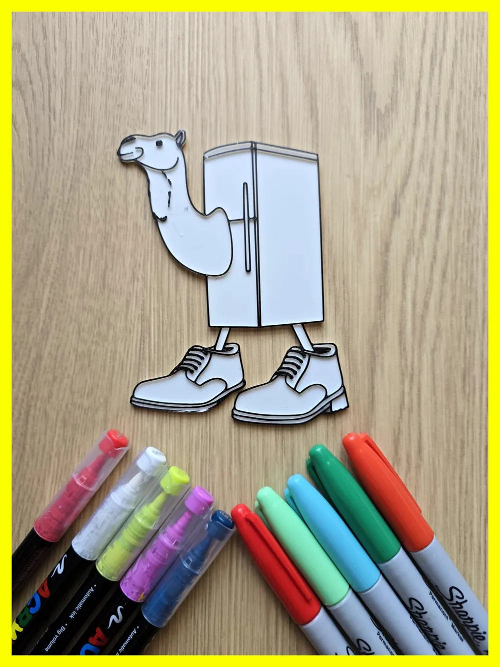 Frigo Camelo DIY Coloring by Merilno3D MakerWorld: Download Free 3D Models