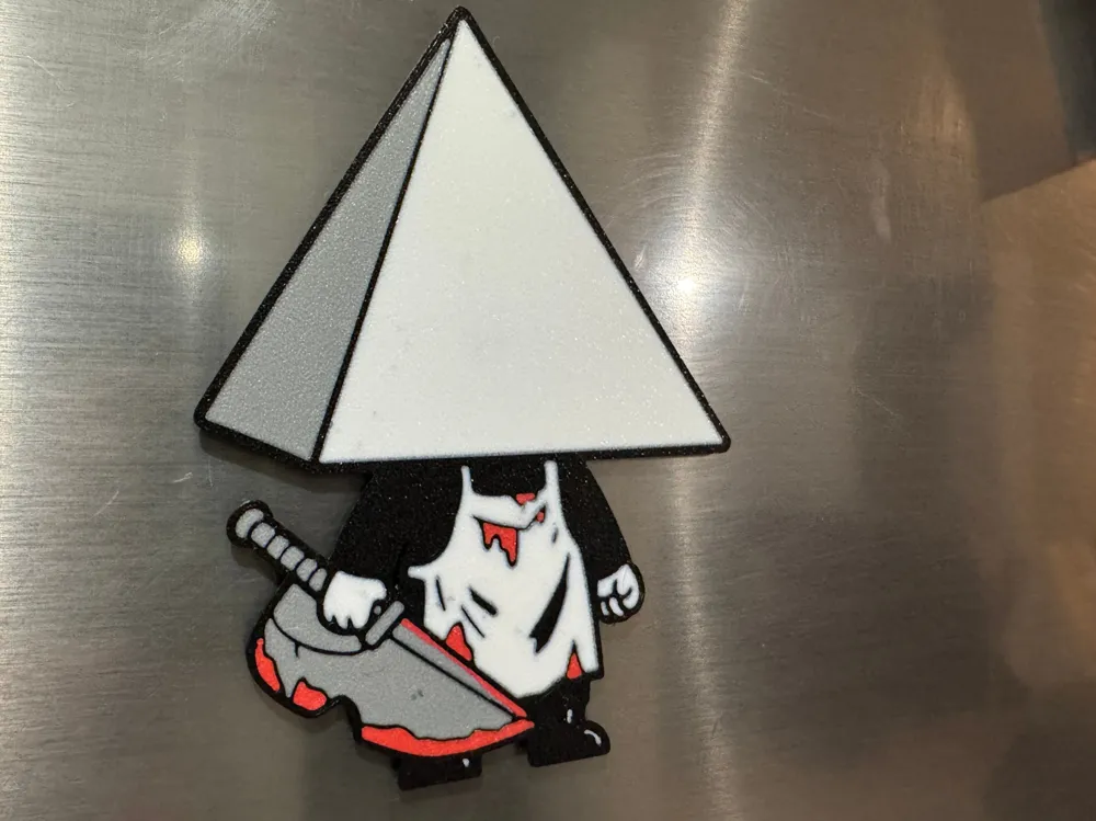 Chibi Pyramid Head by jaws MakerWorld: Download Free 3D Models