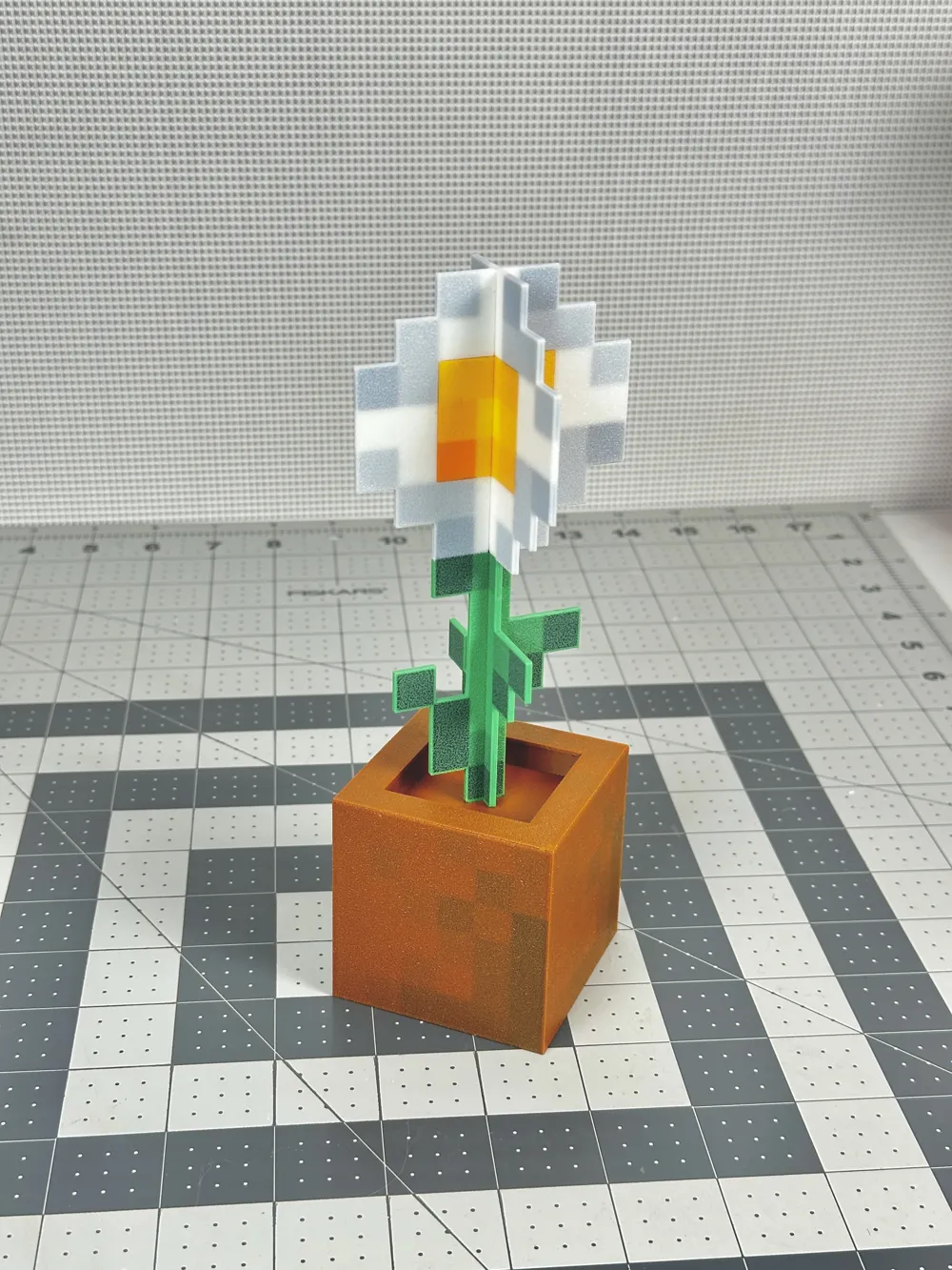 Minecraft Flowers with Pot by create3d.co MakerWorld: Download Free 3D ...