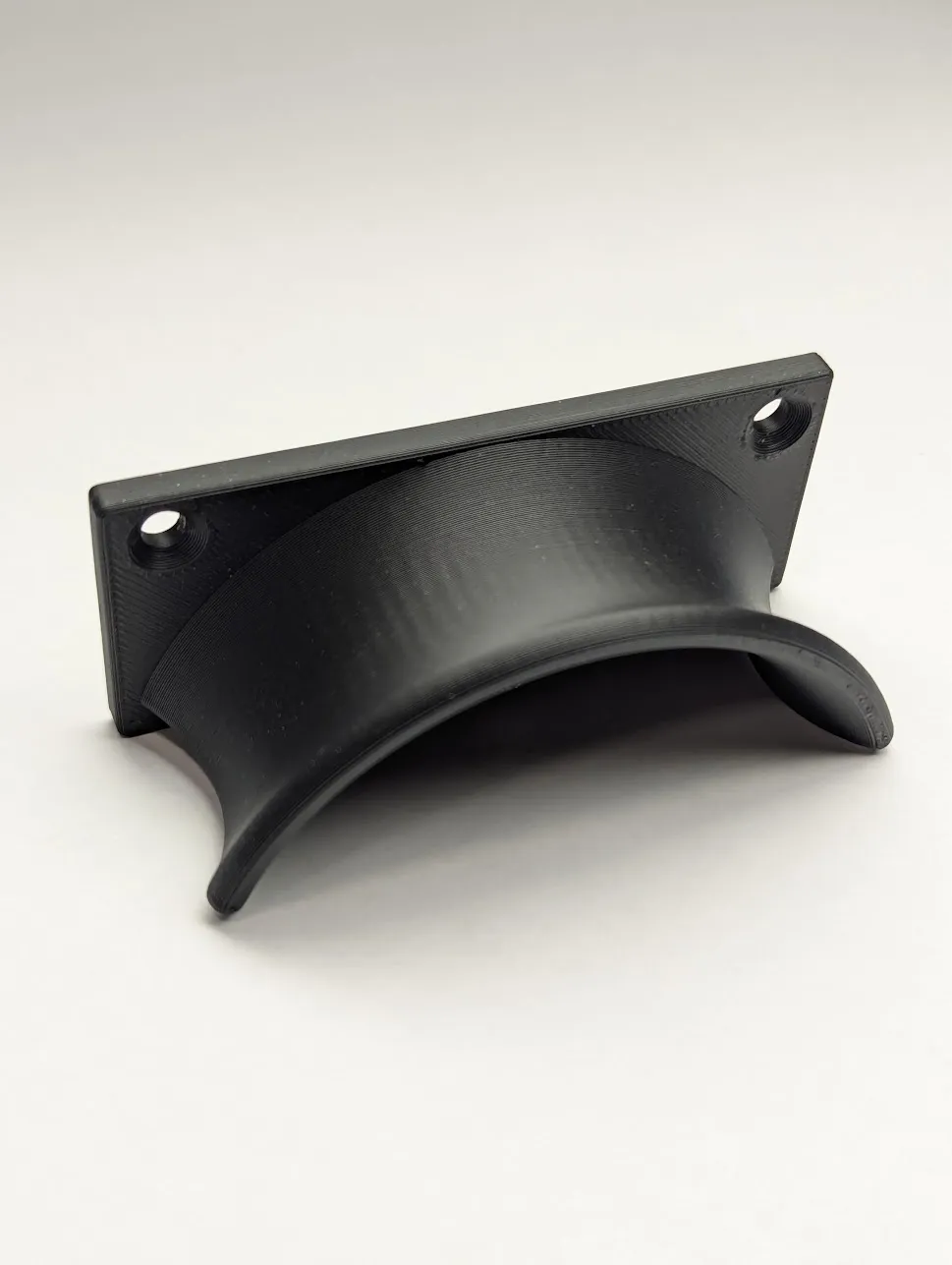 Mic Hanger & Contoured Cable Manager - Shelf Mount - Free 3D Print ...