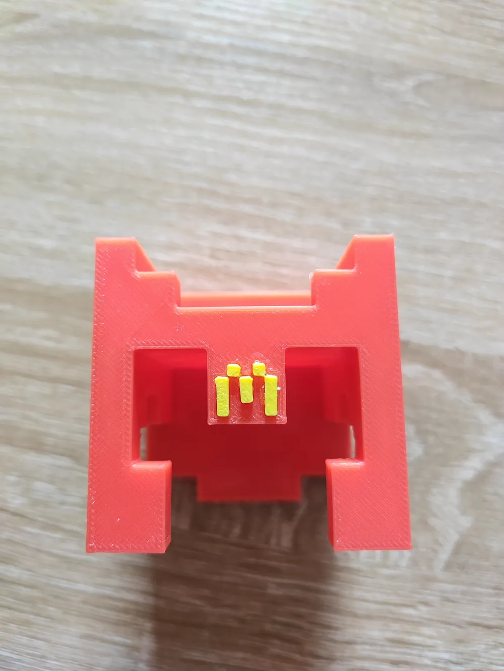 Minecraft Fries Helmet Mc donald's - Free 3D Print Model - MakerWorld