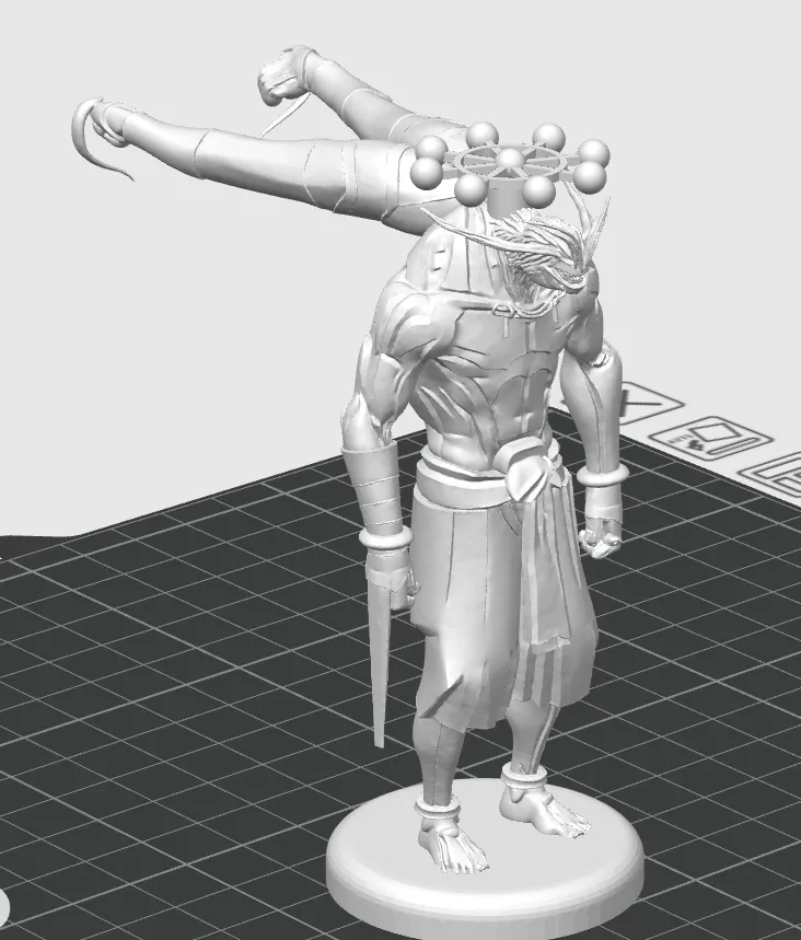 Mahoraga statue complete V1 - Free 3D Print Model - MakerWorld