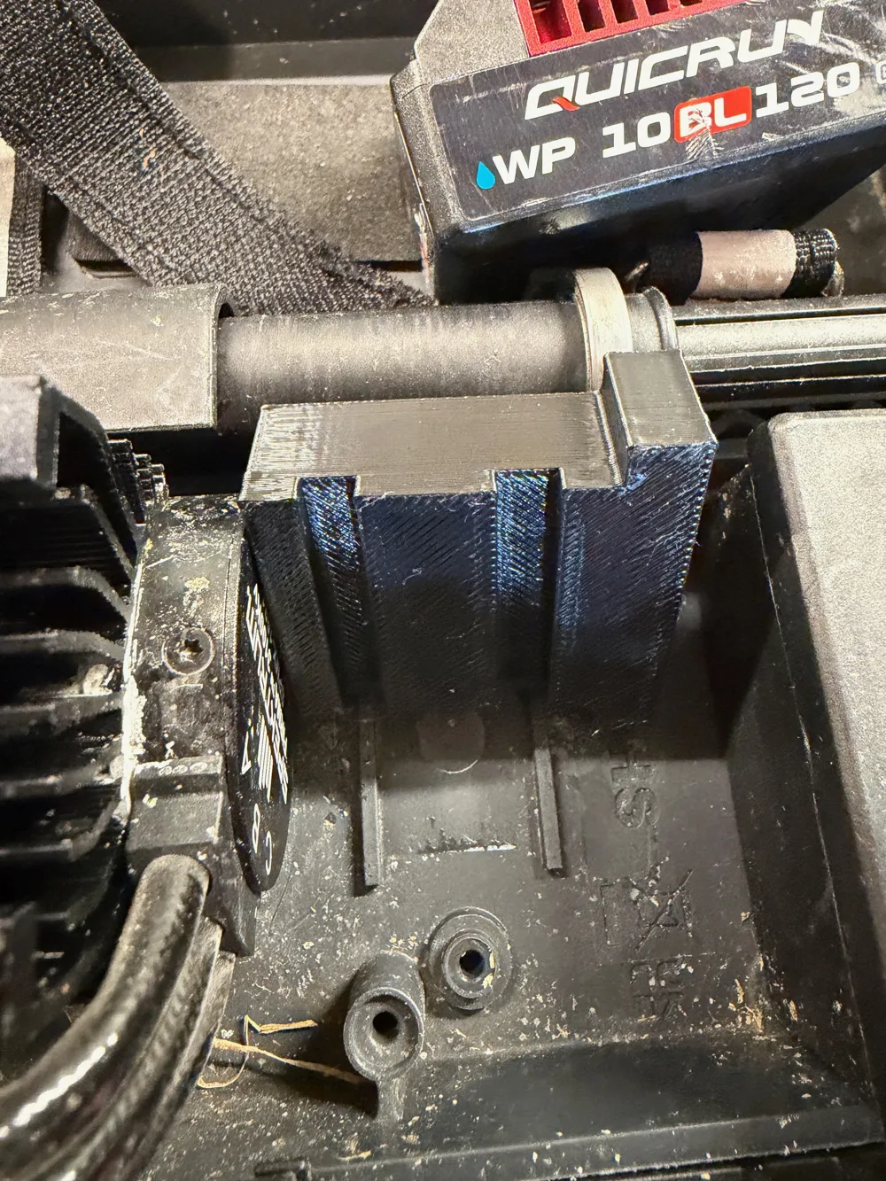 Arrma Typhon 223s ESC Mounting Base - Free 3D Print Model - MakerWorld