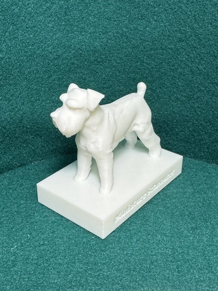 Dog Breeds Minis: Miniature Schnauzer (#57 of 80+) - Free 3D Print ...