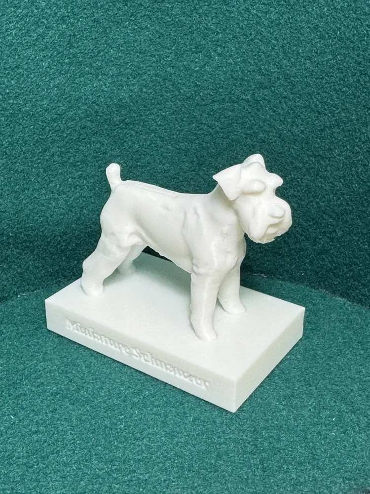 Dog Breeds Minis: Miniature Schnauzer (#57 of 80+) - Free 3D Print ...