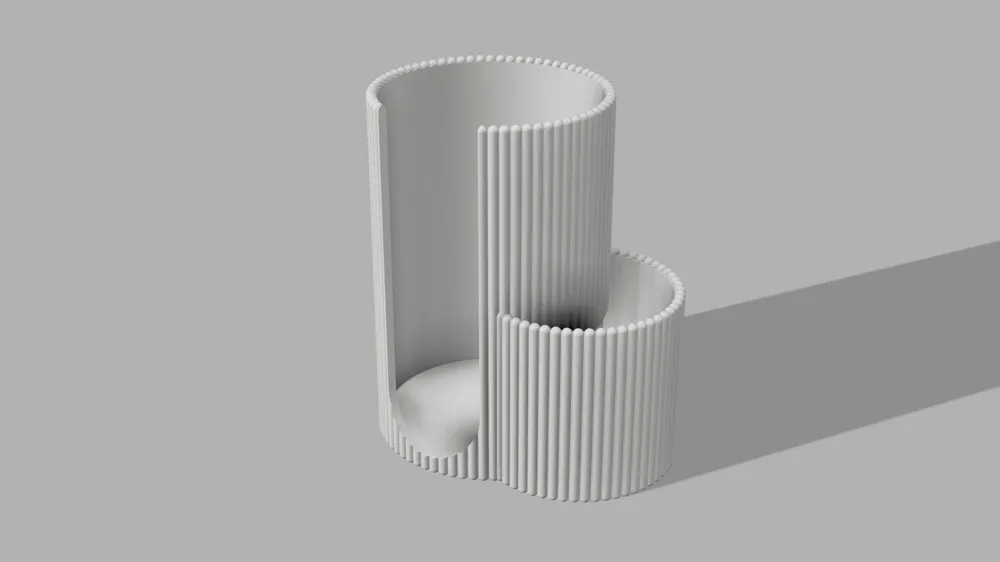 Cotton pad and q-tip dispenser by Ago Plastics MakerWorld: Download ...