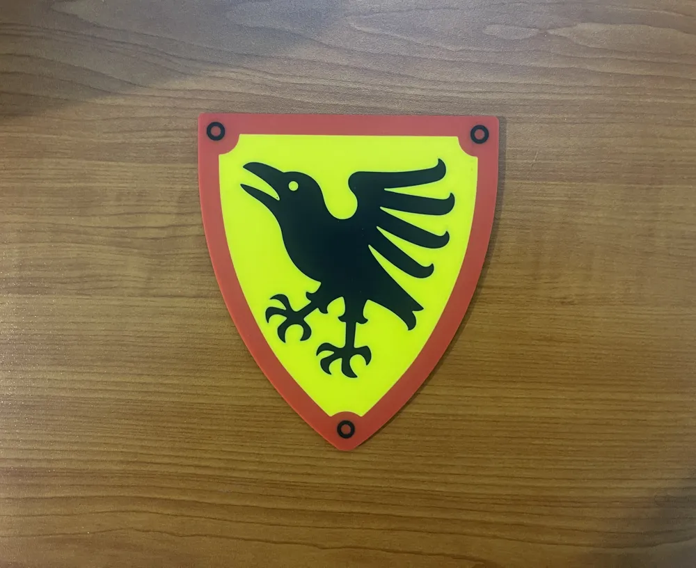 Leg.o Raven Knights Shield Coaster/Logo Sign by DarkLink MakerWorld ...