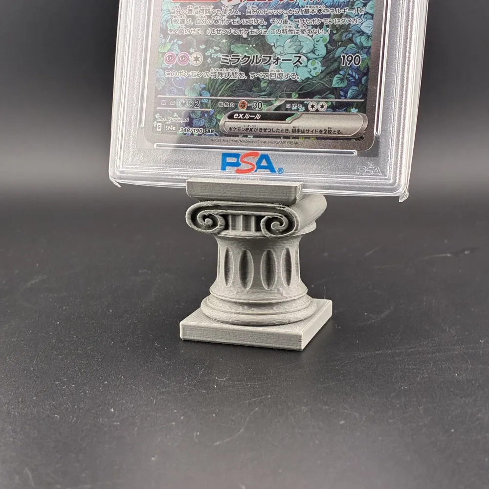 PSA Slab Graded Card Column Display Stand Remixed by danpullsheat ...
