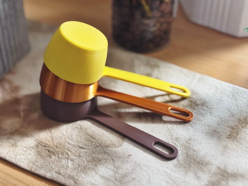 12G Coffee Scoop - Free 3D Print Model - MakerWorld