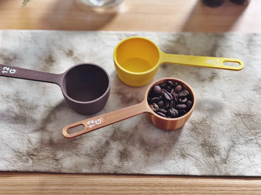 12G Coffee Scoop - Free 3D Print Model - MakerWorld