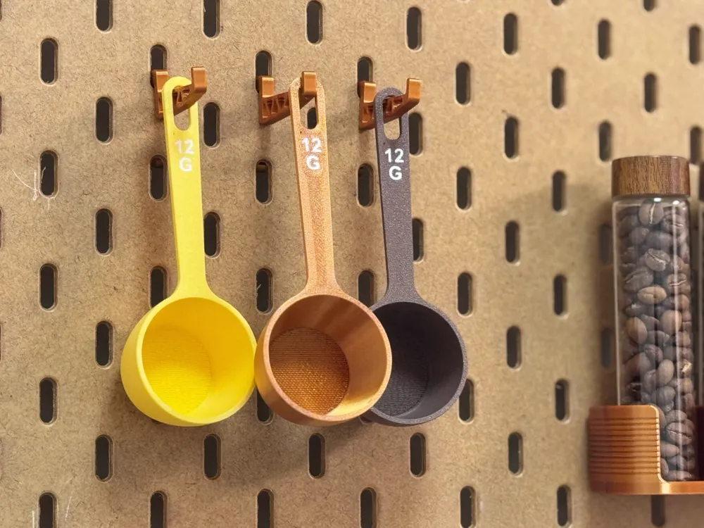 12G Coffee Scoop - Free 3D Print Model - MakerWorld