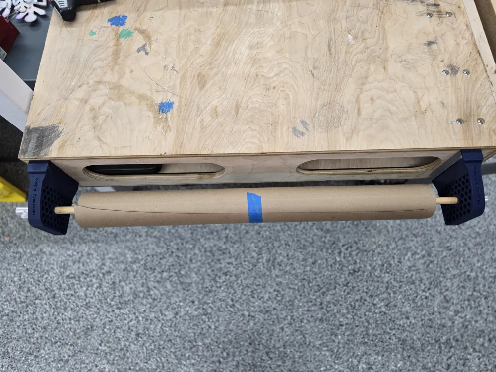 Sliding Dovetail Paper Roll Mount by Cody's Creations MakerWorld ...