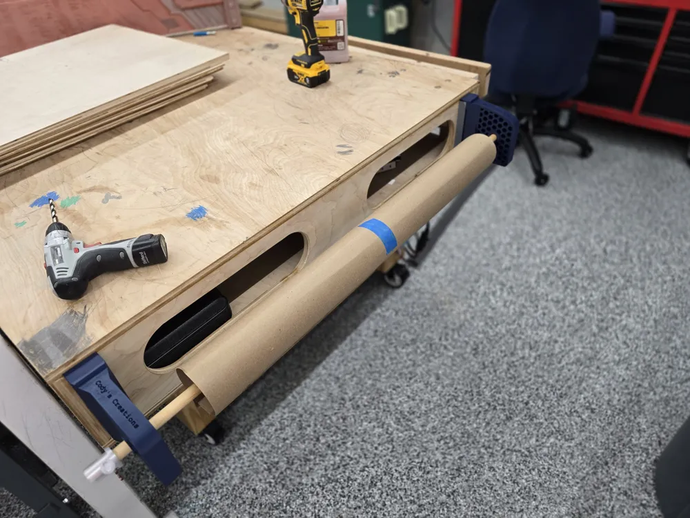 Sliding Dovetail Paper Roll Mount by Cody's Creations MakerWorld ...