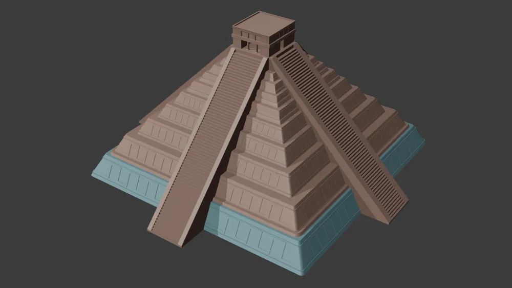 Maya-Pyramiden-Box von Dodo7o7 - MakerWorld
