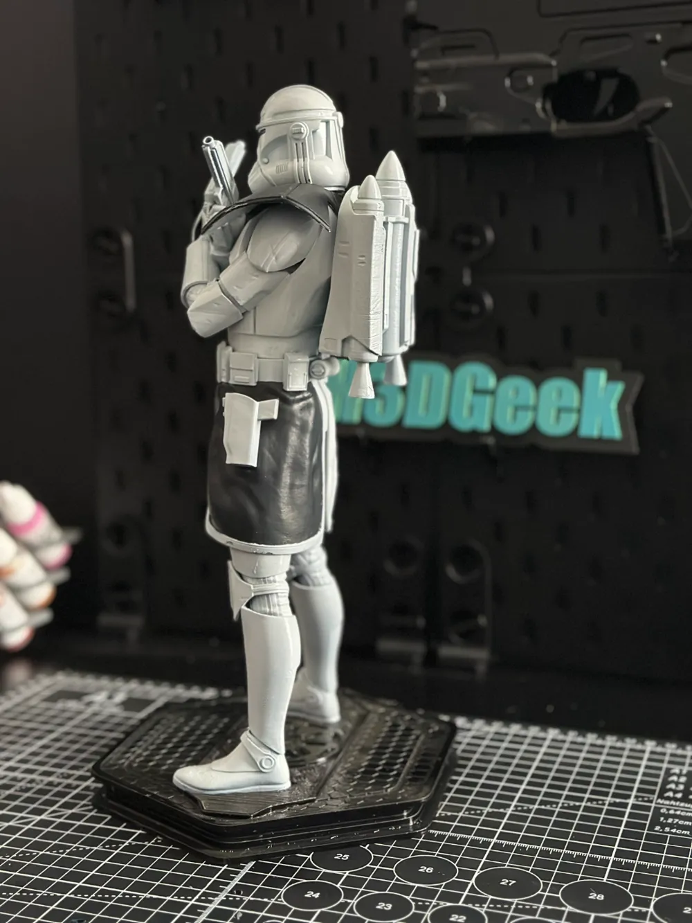 Star Wars Captain Rex Statue Remixed by TAH3DGeek - MakerWorld