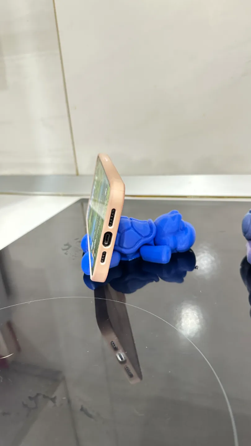 Flexi Turtle Phone Stand Remixed by Tala16 - MakerWorld