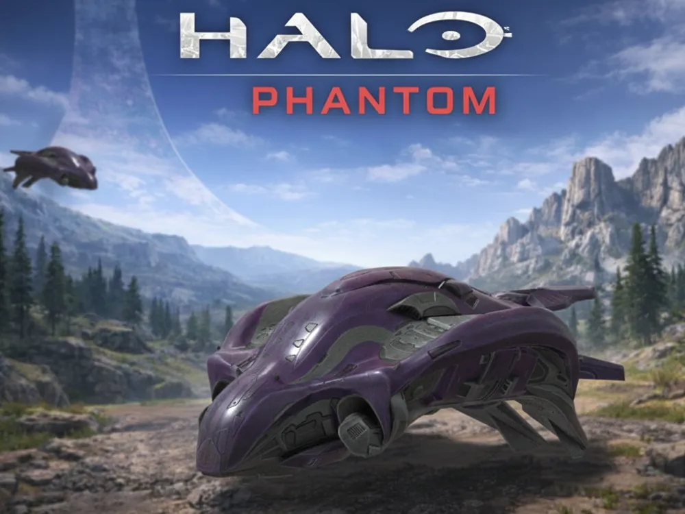 Halo Covenant Phantom Dropship - Free 3D Print Model - MakerWorld