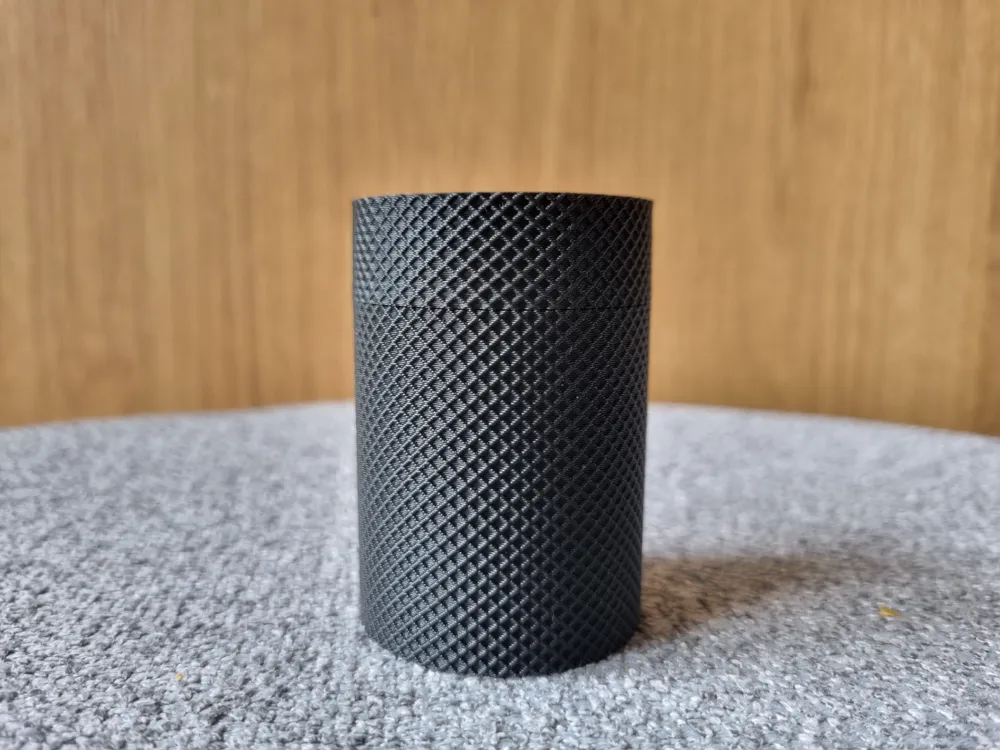 Klick lock container - Diamond pattern - Free 3D Print Model - MakerWorld