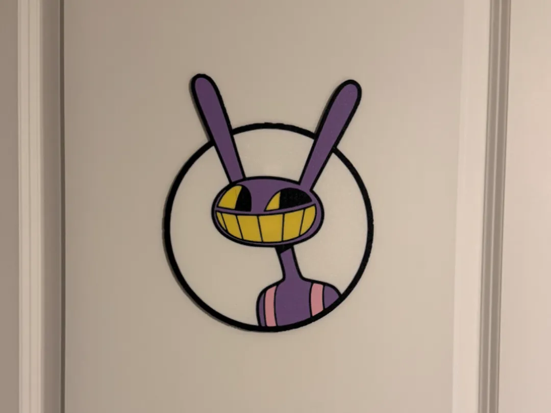 Amazing Digital Circus Door Icons And More Free 3d Print Model