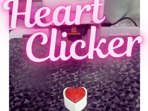 Valentines Heart Clicker (No Keyswitch Required) - Free 3D Print Model ...