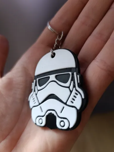 Stormtrooper Keychain/No AMS needed by MagiikDesign MakerWorld ...