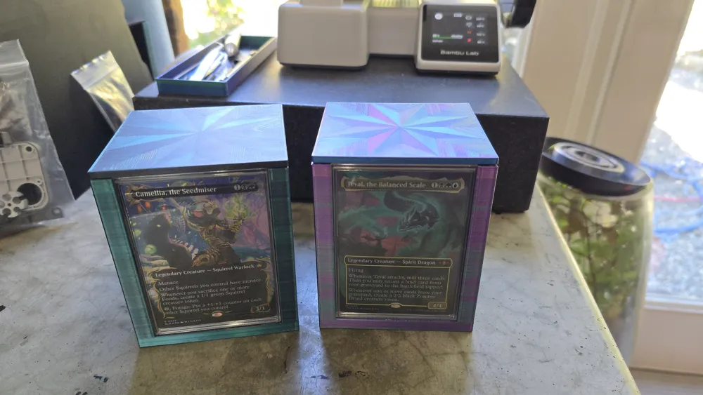 MTG Commander Deckbox fits Gamegenic Slide - Free 3D Print Model ...