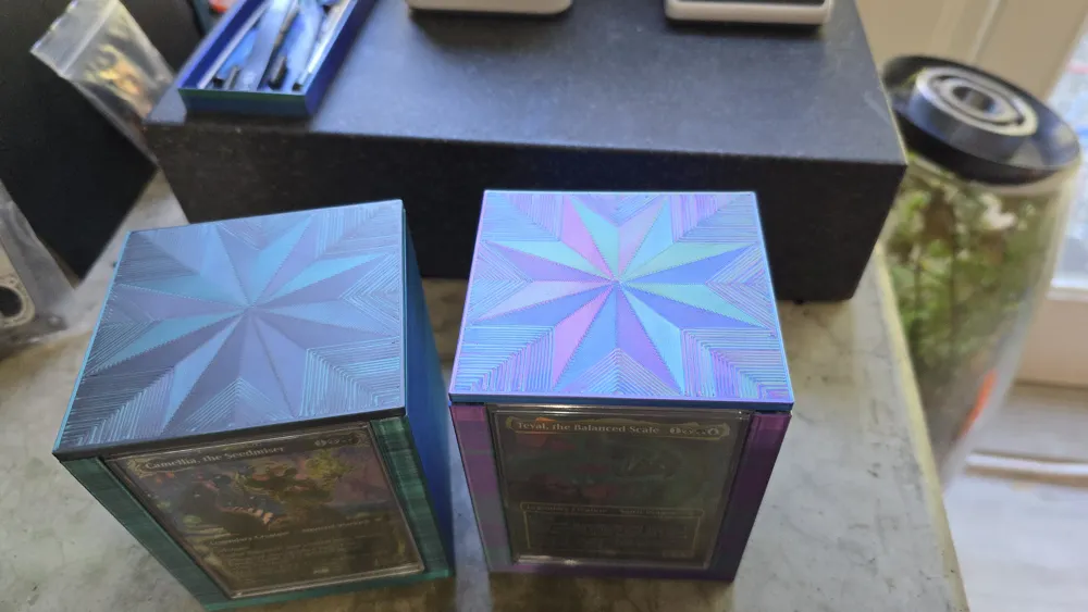 MTG Commander Deckbox fits Gamegenic Slide by BXBMakerWorld: Download ...