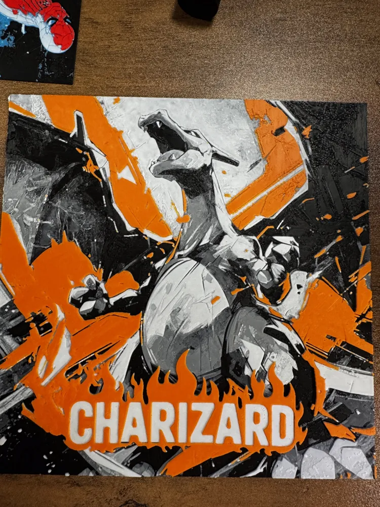 Charizard Poster – Flame of the Final Evolution by 3D Prints By Vic ...