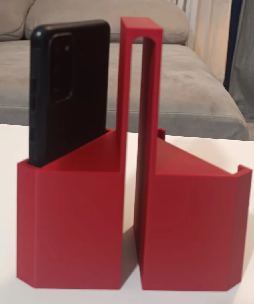 Phone Holder for Tennis Padel Pickleball Net v2 - Free 3D Print Model ...